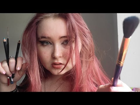 ASMR Doing Your Makeup for a Shoot (you're a model)