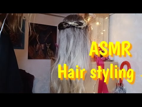 ASMR | Hair Styling | Aesthethic and relaxing ️💤