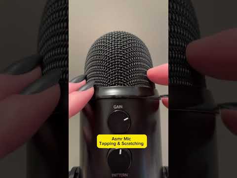 Asmr Mic Tapping and Scratching #asmr #relax #satisfyingtingles