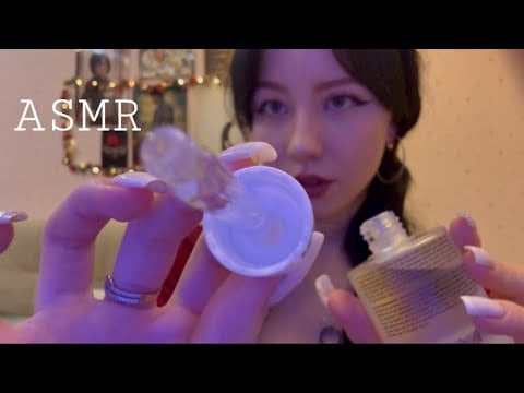 ASMR УХАЖИВАЮ ЗА ТОБОЙ ПЕРЕД СНОМ I CARE FOR YOU BEFORE BED