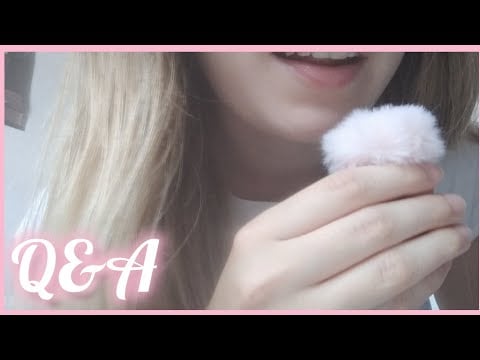 Q&A will i show my face? why did i start making ASMR videos?