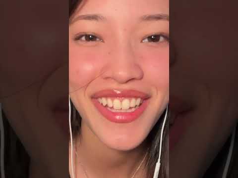 ASMR Something in your eye up close personal attention #asmr #asmrshorts #asmrsounds #shorts