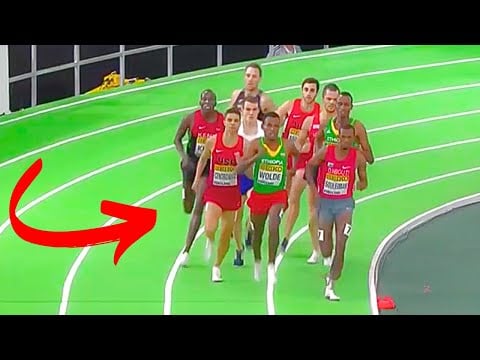 INSANE 1500M FINAL - Morrocan Champion Makes Huge Sprint