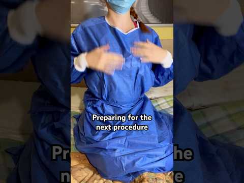 Surgical gown and plastic apron: ready for the procedure! #nurse # ...