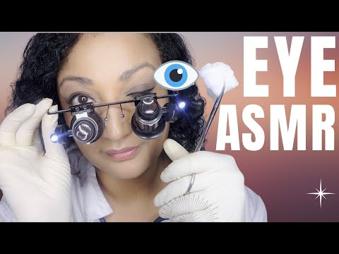 ASMR - The Ultimate Medical eye exam 👁️ close-up 🔍 check-up and eye test