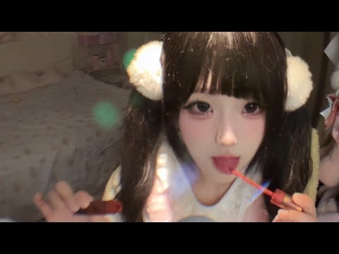 Relaxing Cosplay ASMR | Long Nails Tapping & Accent Whisper