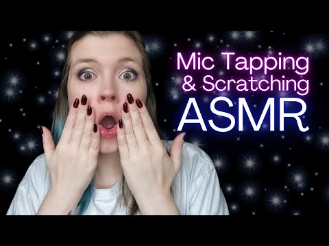 ASMR Aggressive Mic Tapping and Scratching With Long Nails