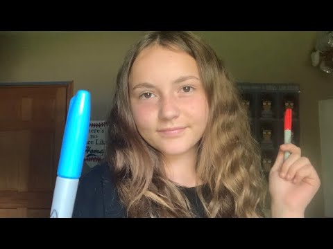 Asmr | Memory, Smell and color Test!ROLEPLAY (paper, writing ...