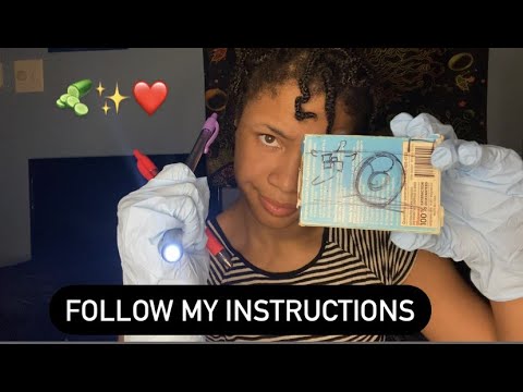 ASMR - Follow my Instructions (Haley) - The ASMR Index
