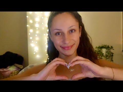ASMR - affirmations manifestations trigger words with hand movements