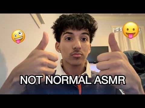 Not your Normal ASMR Video 😛 - The ASMR Index