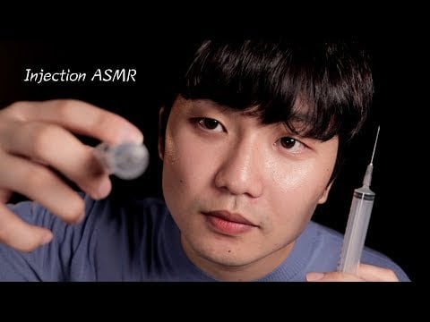 ASMR 따끔하실거에요💉Korean Injection Nurse asmr (SUB )