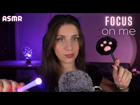 ASMR • Focus On Me - IGNORE the sounds & FOLLOW my instructions