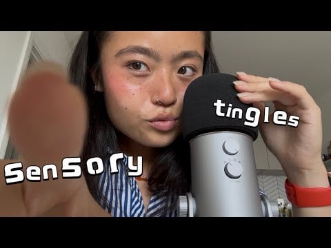 ASMR | Ultimate Mic Tingles, Sensory Mouth Sounds, Fabric Scratching