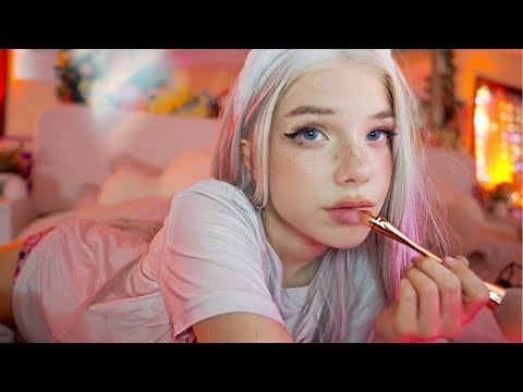 ASMR | Your Cute GF Comforts You in Bed 🤍 (roleplay)