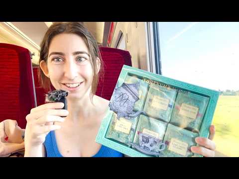 ASMR On A Train In England (Trip Recap + Rambles)