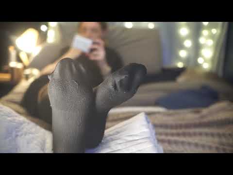 Teri ASMR | cosy black socks 🧦 - The ASMR Index
