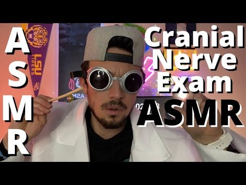 ASMR Cranial Nerve Exam Roleplay | Dr Corey ASMR, Tingles Expert | Quick Tingles ASMR
