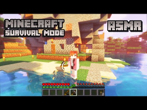 ASMR Playing Minecraft For 1 Hour! (Relaxing Gameplay, Upclose Whispers ...