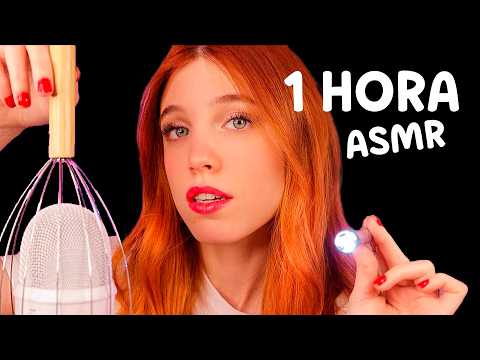 ASMR 1 HORA de SONIDOS RELAJANTES para que DUERMAS PROFUNDO 🩵🌙