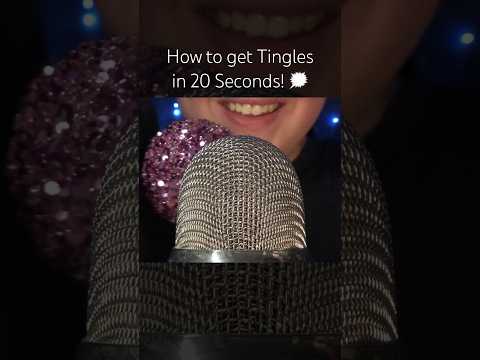 How to get Tingles in 20 Seconds! #asmr