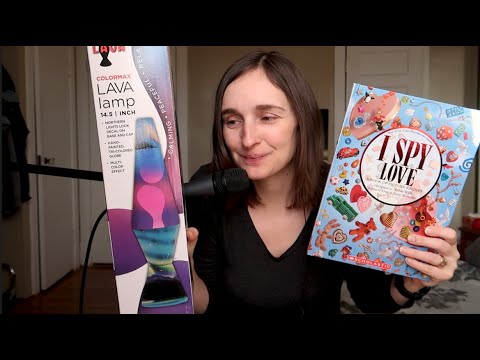ASMR Lava lamp + I Spy Love Book + Sharing Stories Whispered ♥