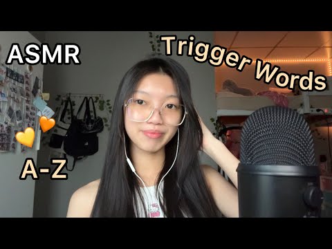 ASMR|Trigger Words A-Z ~asmr elle~ - The ASMR Index