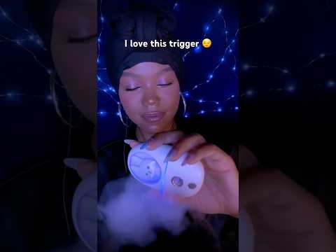 ASMR Soothing Sounds And Visuals With A Facial Mister #asmr #relax #shorts