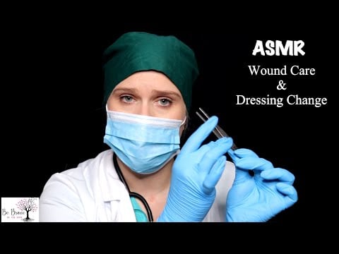 ASMR: Post Surgery Wound Care - Gloves & Mask