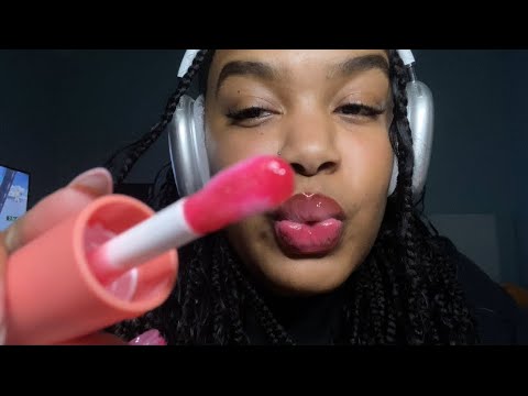 ASMR | Tingly Lipgloss Application 🎀 | brieasmr