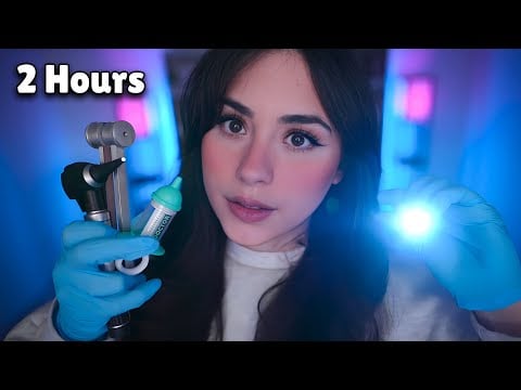 2+ Hours of the Best ASMR Ear Exams (no mid roll ads)