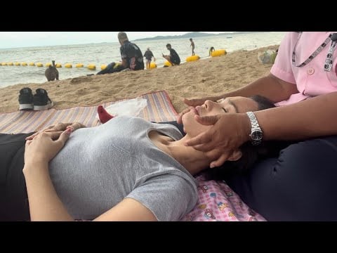 ASMR Beach back massage! Thailand - The ASMR Index