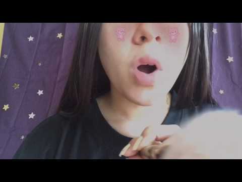 ASMR - FACE BRUSHING and PERSONAL ATTENTION