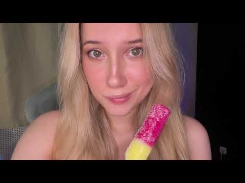 Cute Girl Fruit Popsicle ASMR - The ASMR Index
