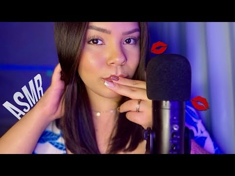 ASMR | te dando BEIJINHOS no ESCURINHO até você cair no sono 💋
