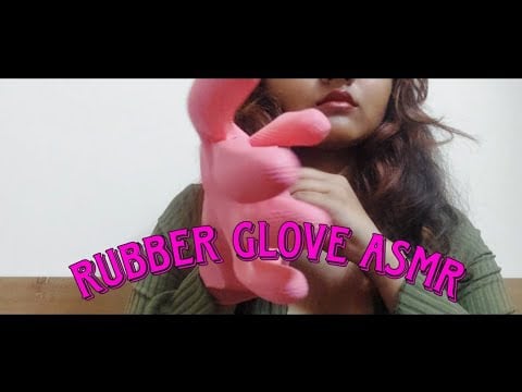 Rubber Glove ASMR #asmr #relax #relaxing #lofiasmr #asmrvideos #tingles #rubber #latex #scratching