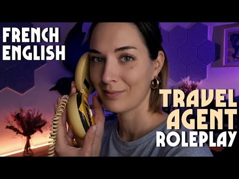 ASMR Travel Agent Roleplay ️ Plan Your Dream Summer Vacation (EN + FR)