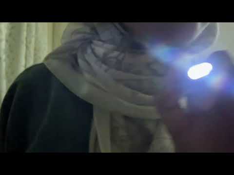 ASMR | One minute Eye check with flashlight (light directly to camera ...