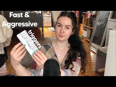 VERY Fast & Aggressive ASMR Tapping on Random Objects🌷