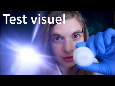 [ASMR] ROLEPLAY Ophtalmologue - Médecin des yeux - eyes exam, test ...