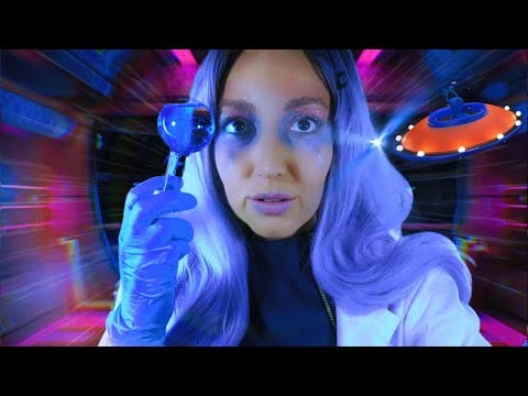 ASMR Alien Abduction 👽Eye Exam Sci-Fi Medical Roleplay
