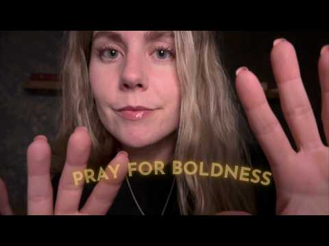 ASMR Bible Study | The Disciples Pray for Boldness 🙏 Hand Movements and ...