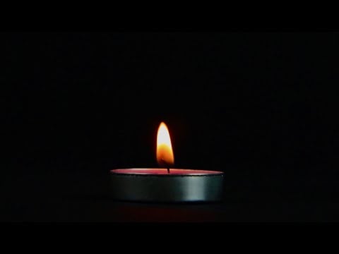 ASMR Dark Room 🕯️Candle Visual & Gentle Mouth Sounds 🔊