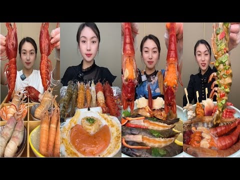 🦐🥢 Massive Seafood Boil | ASMR Eating Sounds, Crab Legs & Shrimp Madness!