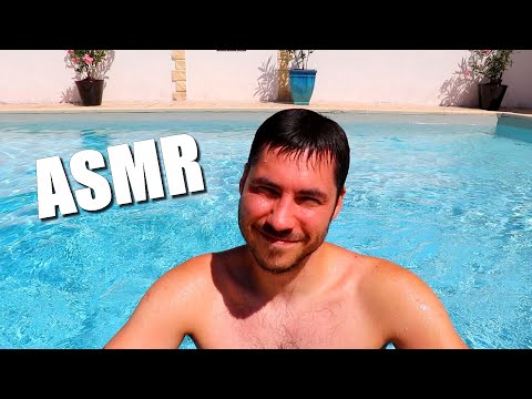 Faire un ASMR dans une piscine creusée