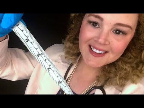 ASMR Measuring Your Face in Detail ️ Tape Measure, Folding Ruler ...