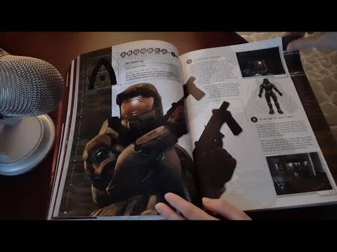 [ASMR] 😇 Halo 2 Guide Book Whispers 🎮