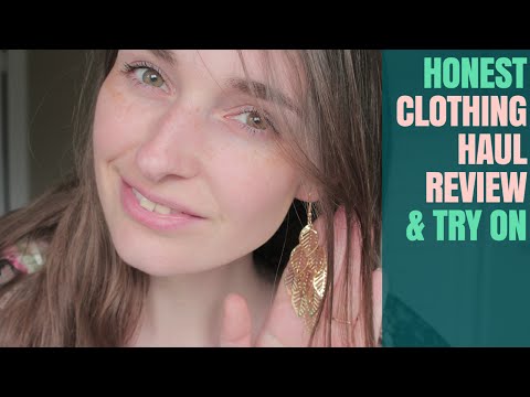 ASMR Style Clothing Haul & Try On - Fabric Sounds