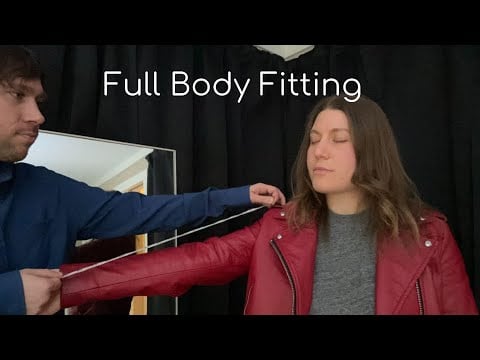 ASMR [Real Person] Full Body Exam | Cranial Nerves, Abdominal, Back ...