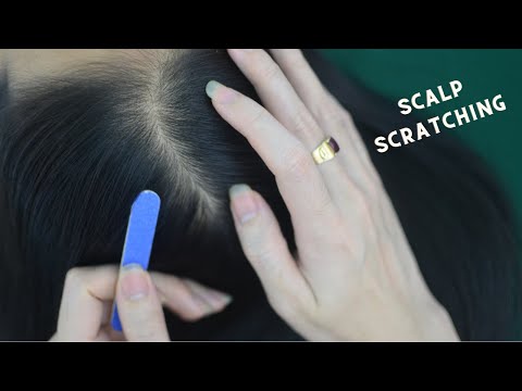 ASMR Focus Head Scratching, Head Tingles, Real Person Hair Play, Hair ...